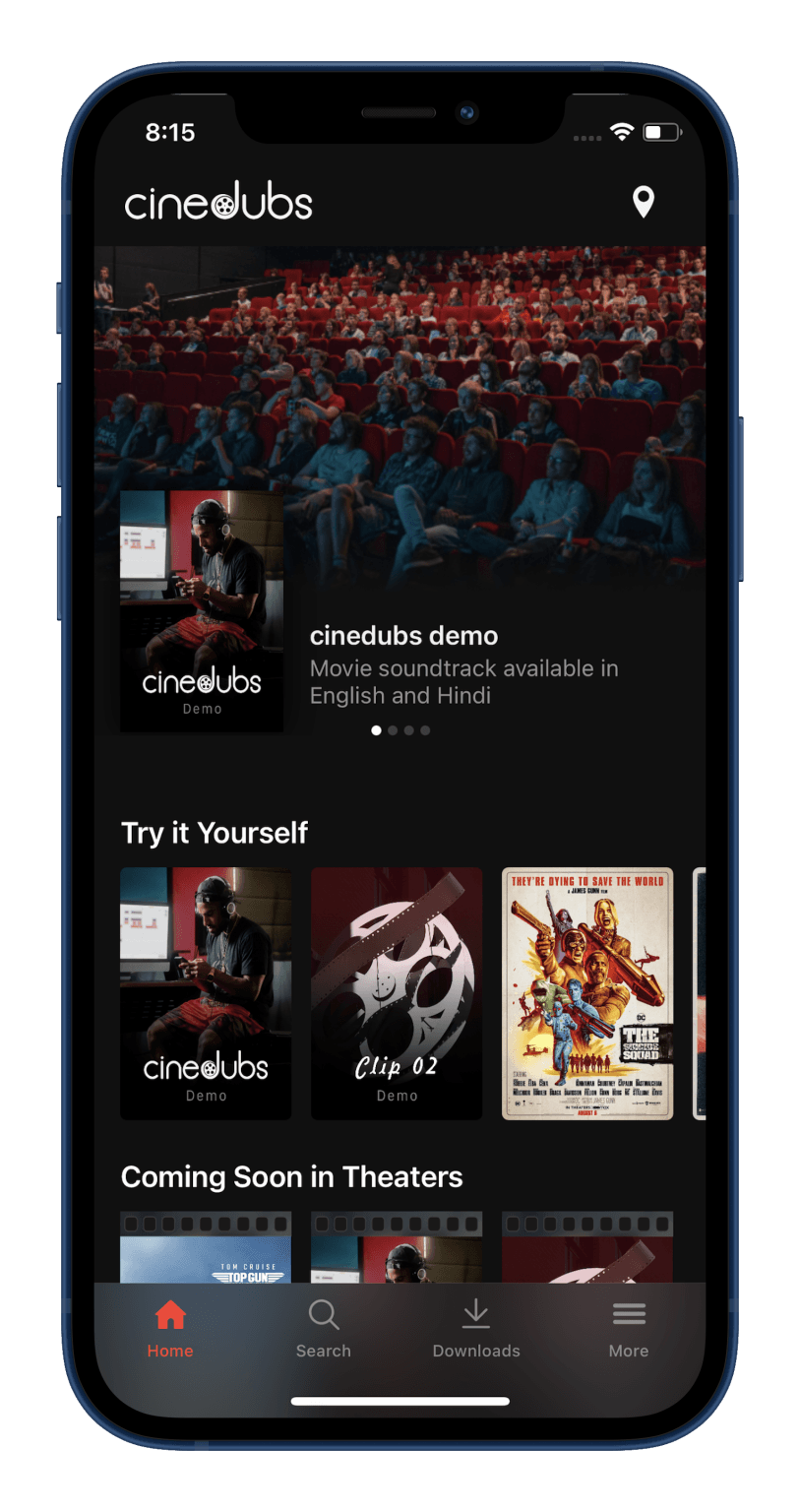 How it works – cinedubs – Watch Movies in your language